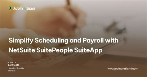 Optimize Workforce Operations With Netsuite Suitepeople Suiteapp