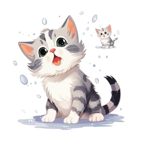 Premium Vector Cute Cat With Babay Vector