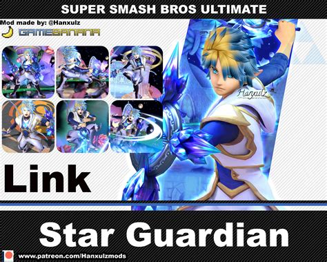 Link Star Guardian Mod For Super Smash Bros Ultimate Ssbu Mods