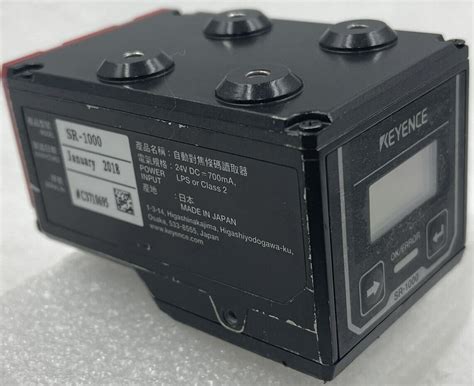 Keyence Sr 1000 Automatic Focus Code Reader Novus Ferro Pte Ltd