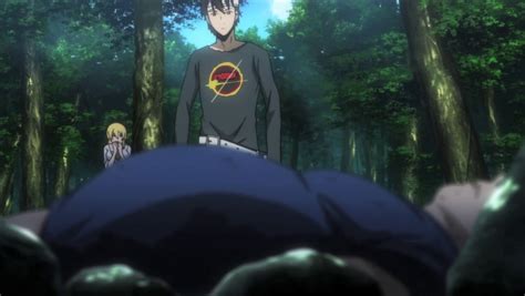 File Btooom 11 26 Png Anime Bath Scene Wiki
