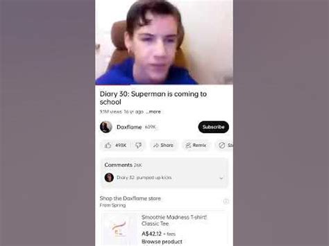 Dax Flame Superman Youtube
