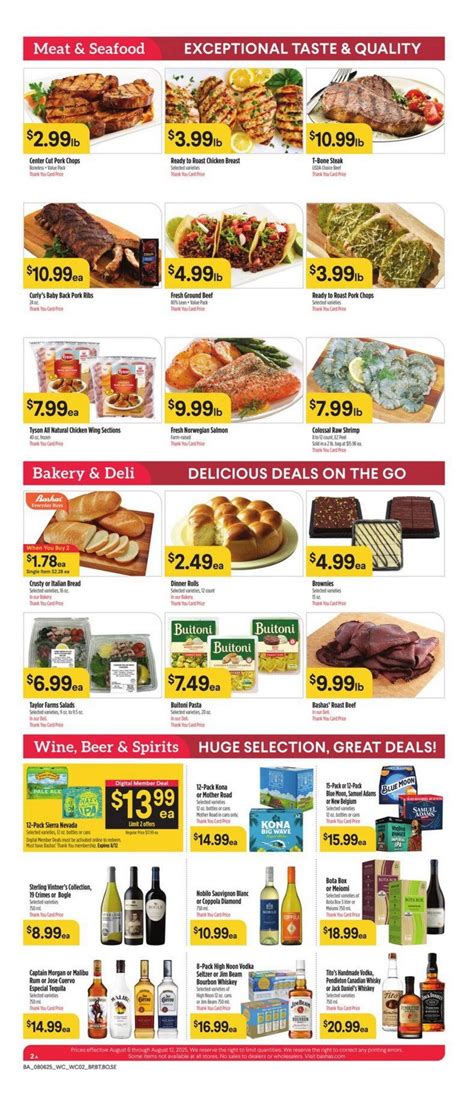Bashas Weekly Ad Aug 06 Aug 12 2025