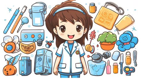 3d立体卡通医院病房插画图片素材下载格式熊猫办公