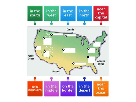 Cclc Map Locations Labelled Diagram