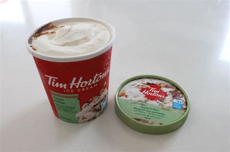 Tim Hortons Ice Cream Is Available Now And One Tastes Like Youre Really