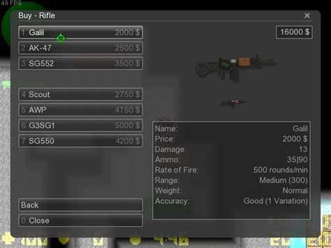 Cscz Galil For Cs2d Cs2d Mods