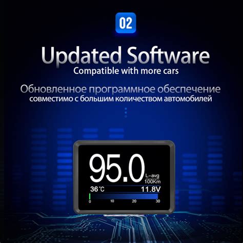 Vjoycar On Board Computer For Car Obd2 Digital Display Fuel Consumption