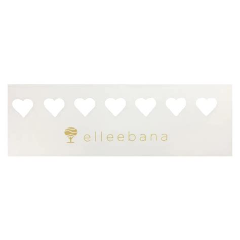 Elleebana Henna Patch Test Stencil National Salon Supplies