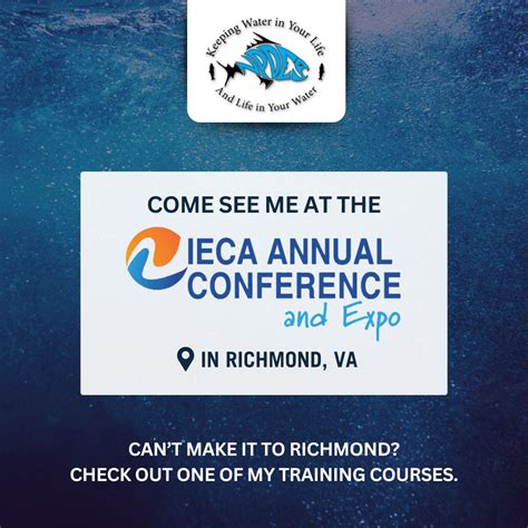 Come see me at the IECA Annual Conference next week in Richmond, VA! I… | Luke Owen, PG MS4CECI ...