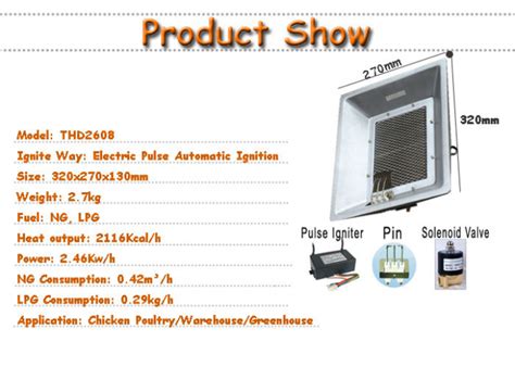 Natural Gas Lpg Poultry Chicken Brooder Heaters Aluminum Poultry House