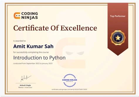 Amit Kumar Sah On Linkedin Codingninjas Python Coding