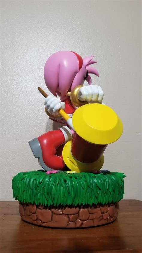 Got A Giant Amy Rose Figure She Looks So Cool At Every Angle Ramyrose