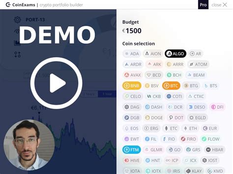Crypto Portfolio Builder Coinexams
