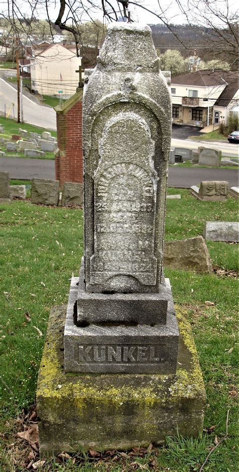 Anna Marie Hill Kunkel 1841 1924 Find A Grave Memorial