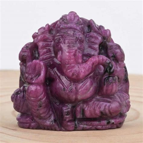 Ganesh Ruby Idol 19150 Carats