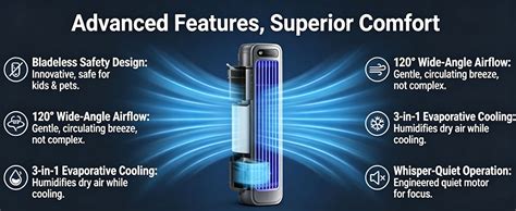 Jiuberry Cooling Ace Jiuberry Portable Air Conditioners Fan Portable