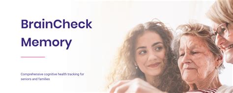 Braincheck Nabs 8m For Cognitive Health Tracking For Seniors And