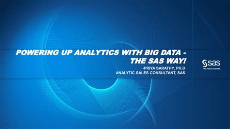 Powering Up Analytics With Big Data