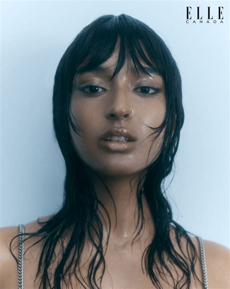 Maitreyi Ramakrishnan For Elle Canada Photographed By Reiner Carlos