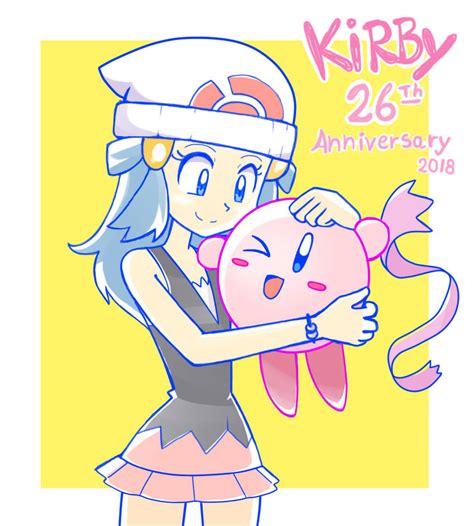 Kirby And Dawn By Siczak On Deviantart