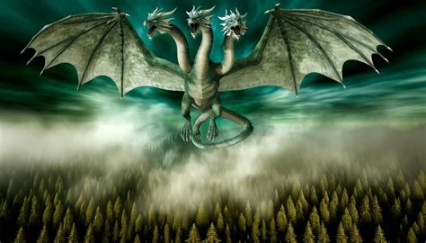 3 Headed Dragon Spiritual Meaning Power And Transformation
