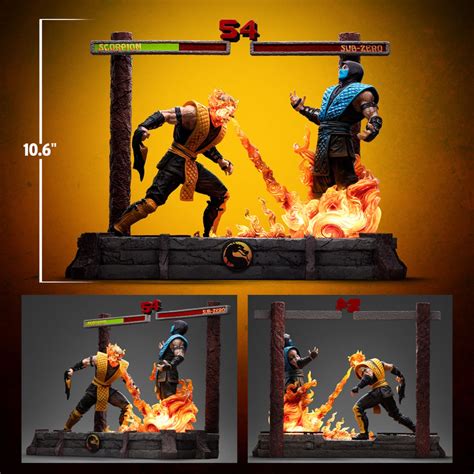 Mortal Kombat Scorpion Vs Sub Zero Tekeningen