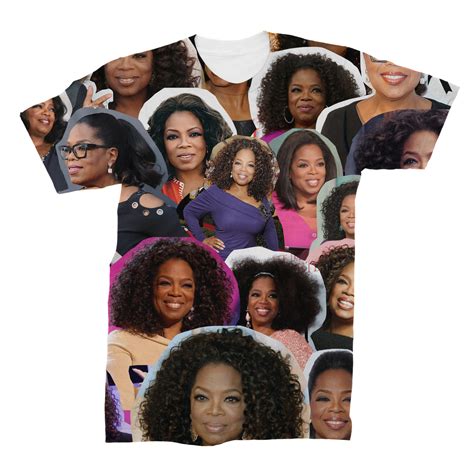 Oprah Winfrey 3d Collage Face T Shirt Alloverprintca