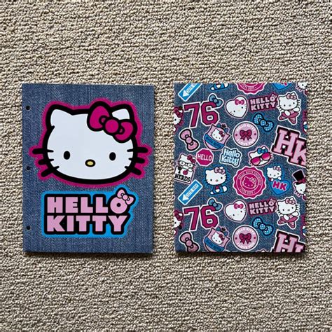 Brand New Hello Kitty Folder 2pc Set Price Firm Depop