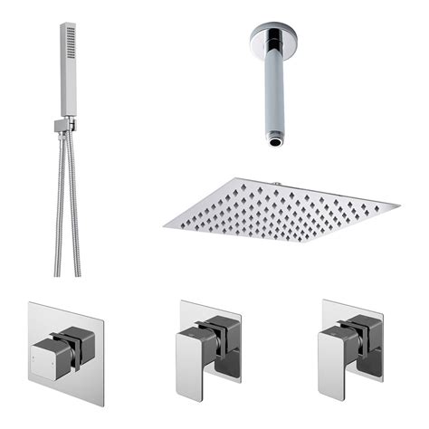 Nuie Windon Thermostatic Concealed Mixer Shower With Shower Handset