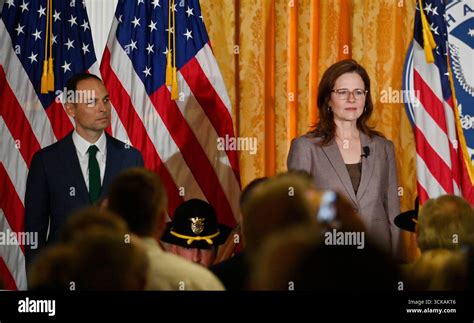 U S Supreme Court Justice Amy Coney Barrett And Her Husband Jesse