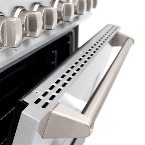 Classic 36 Gas Range In Satin Stainless With Brass Burners Cgrs Br 36