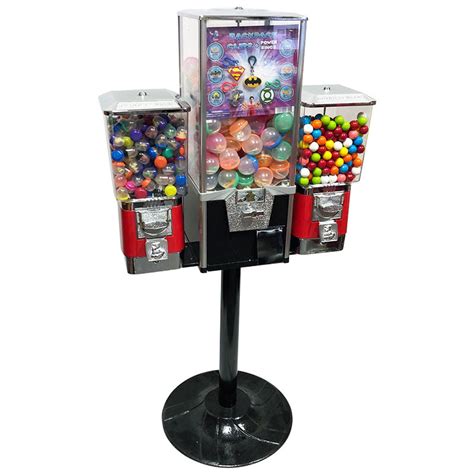 Triple Head Candy Machine With Stand