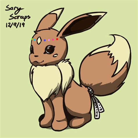 Eevee Digimon By Sarythewolf On Deviantart