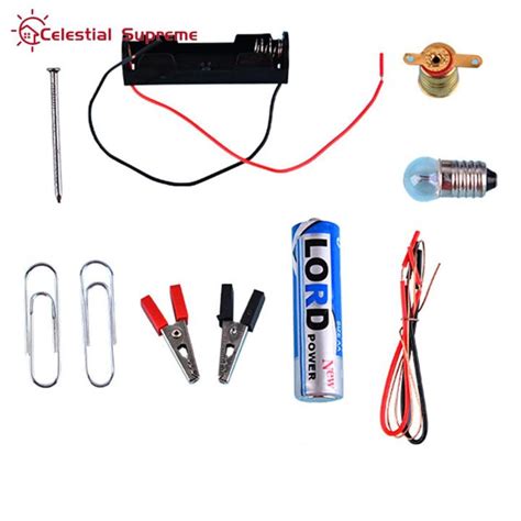 Electricity Kit Scientific Cognition Basic Electricity Discovery Circuit Kit Daraz Lk
