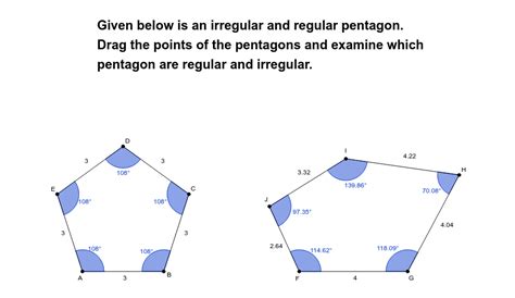 Regular And Irregular Polygon Geogebra