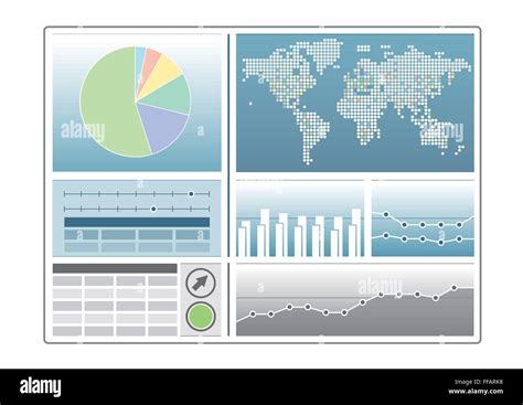 Analytics Dashboard Template With Pie Chart World Map Line Chart As