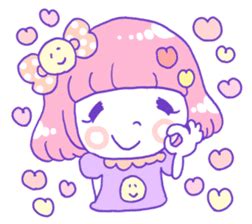 Kawaii Yumekawa Sticker By Monimoni Sticker
