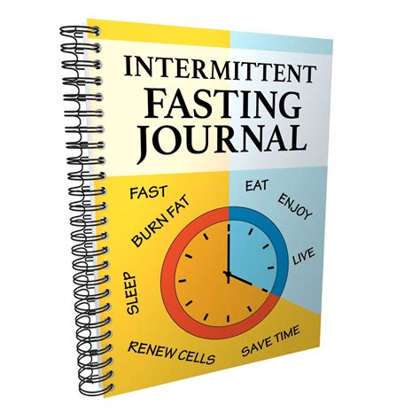 Intermittent Fasting Journal With Daily Weekly And Monthly Fasting