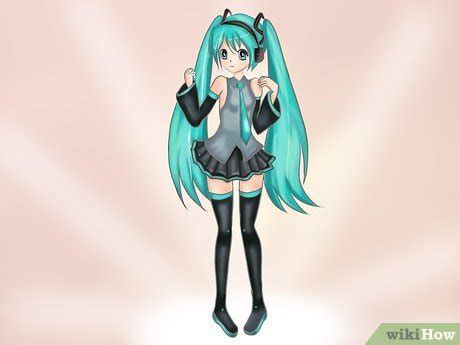 How To Draw Hatsune Miku With Pictures Wikihow