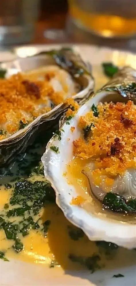 Oysters Rockefeller Recipe A Classic Dish For Seafood Lovers Recipes