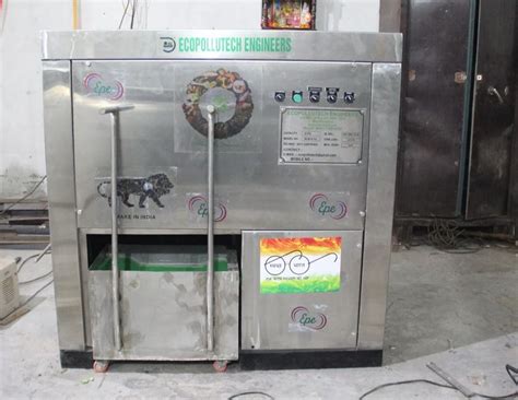 Polished Semi Automatic Organic Composter Machine Model Number Wcm 25kg Sa Capacity 25 Kg At
