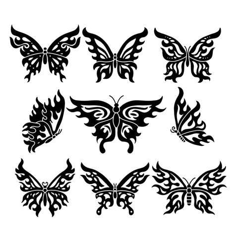 Y2k Butterfly Tattoo