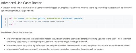 Wrong Attribute Value For Aria Relevantadditions Removals Ides
