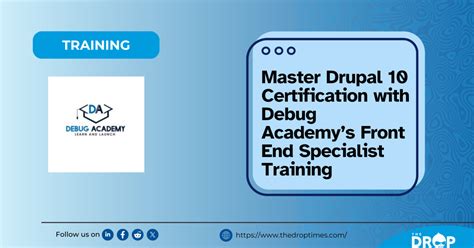 Master Drupal 10 Certification With Debug Academy