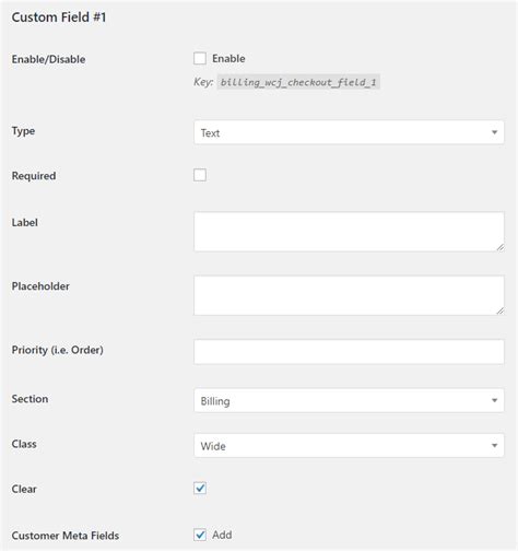 custom checkout fields for woocommerce plugin — booster to customize