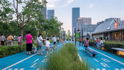Former Shanghai Airport Transformed Into Xuhui Runway Park