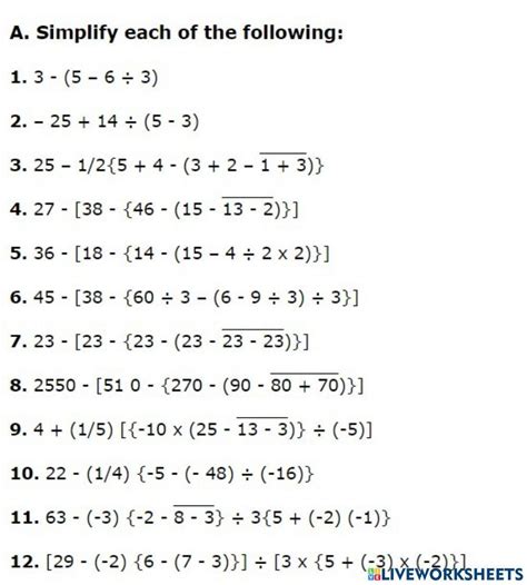 Bod Maths Worksheets
