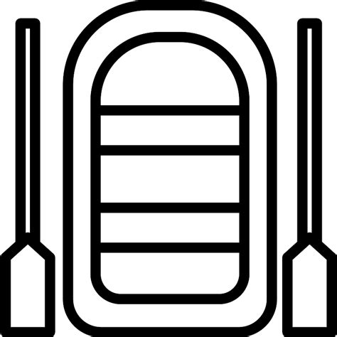 Inflatable Boat Vector Svg Icon Svg Repo