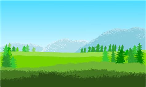 Grassy Field Background